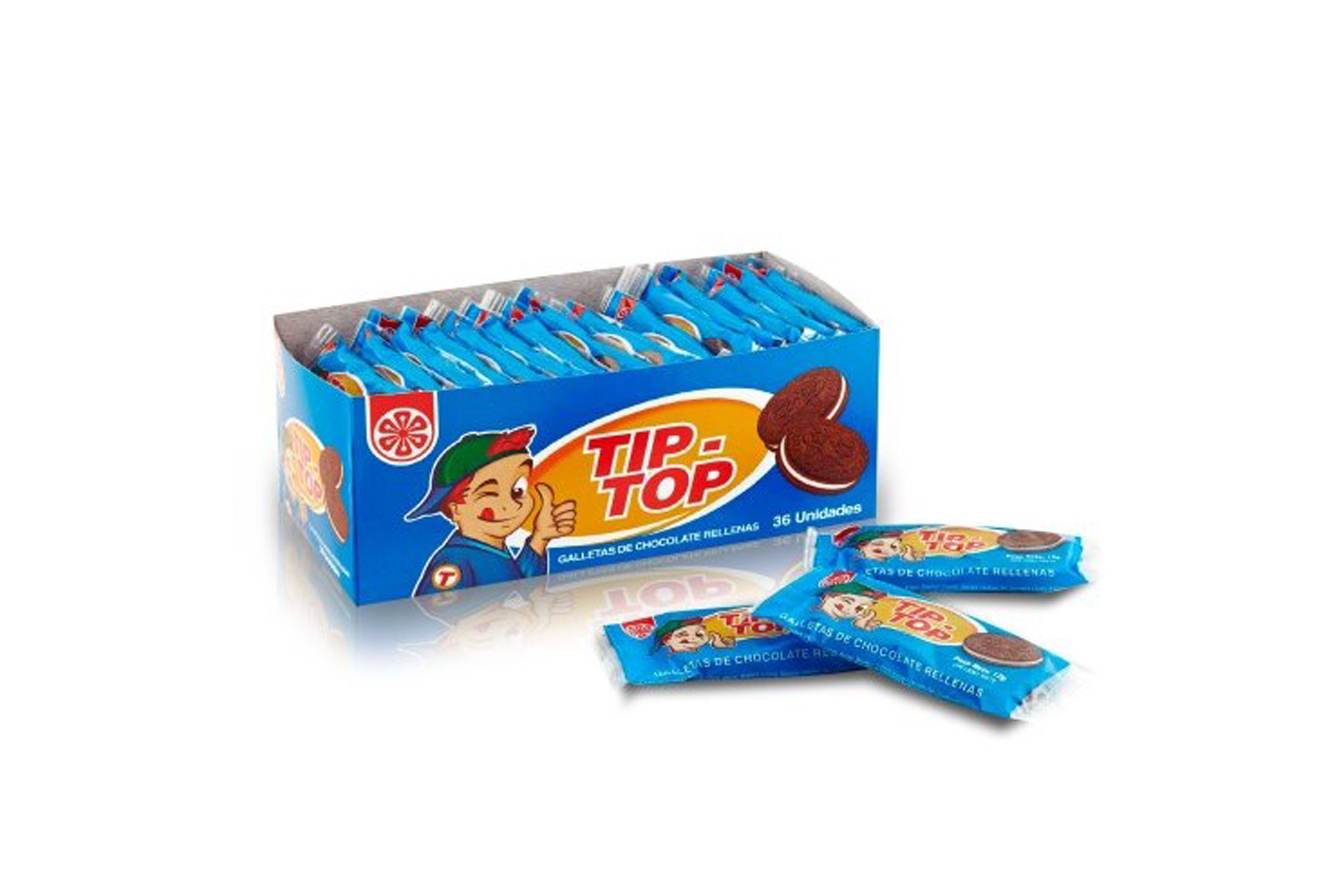 Galletas De Chocolate TIP-TOP 36 Unidades – Supermercado Paotrolado