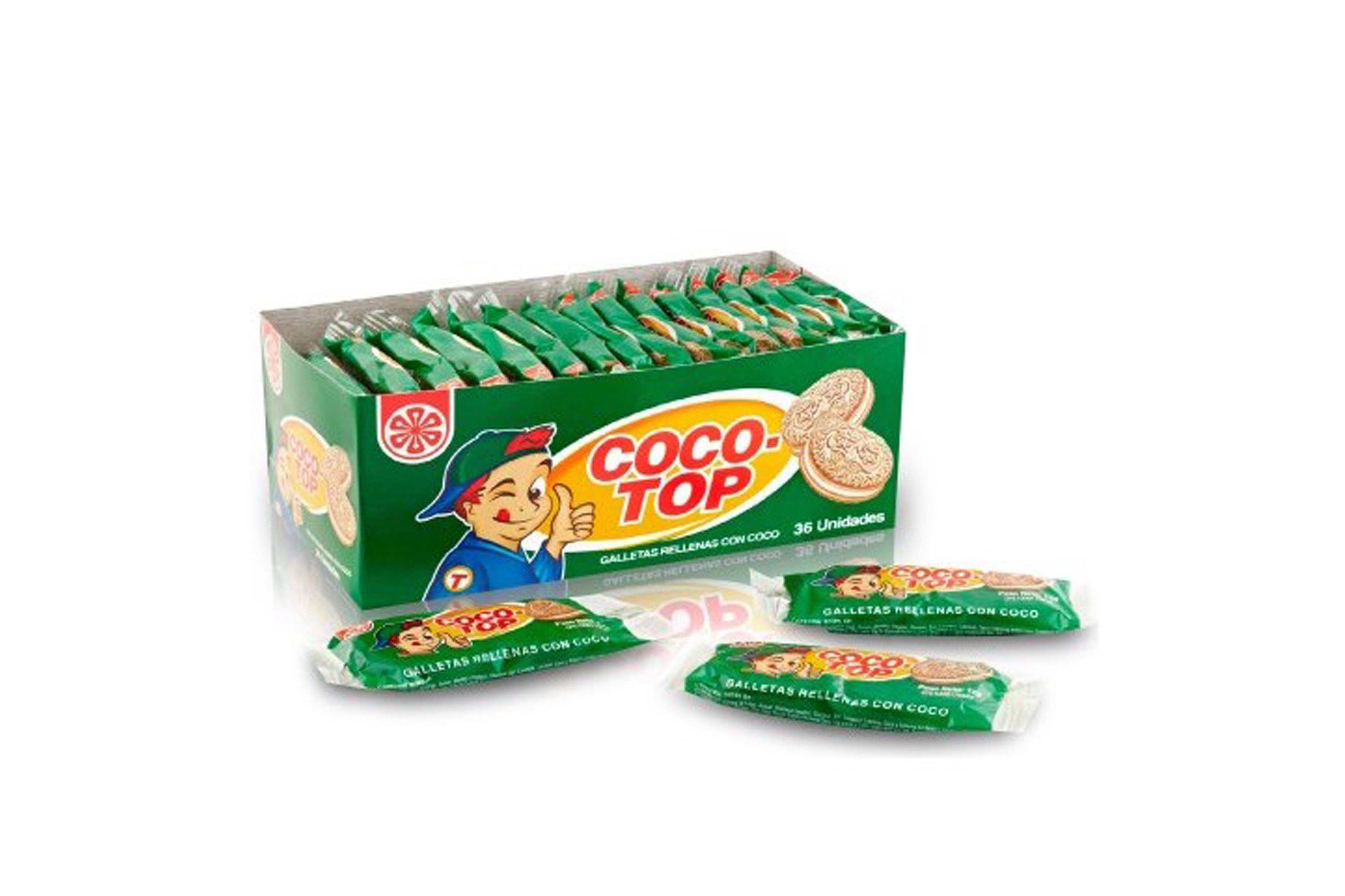 Galletas De Coco TIP-TOP 36 Unidades – Supermercado Paotrolado