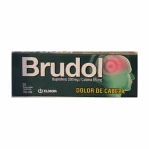 Brudol para Dolor de Cabeza Contenido Neto 20 comprimidos ( Generico ...