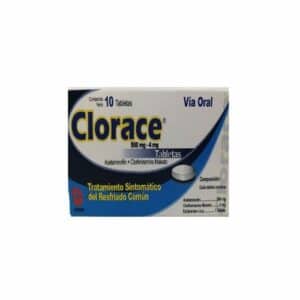 Clorace Contenido Neto 20 tabletas ( Generico ) - Supermercado Paotrolado